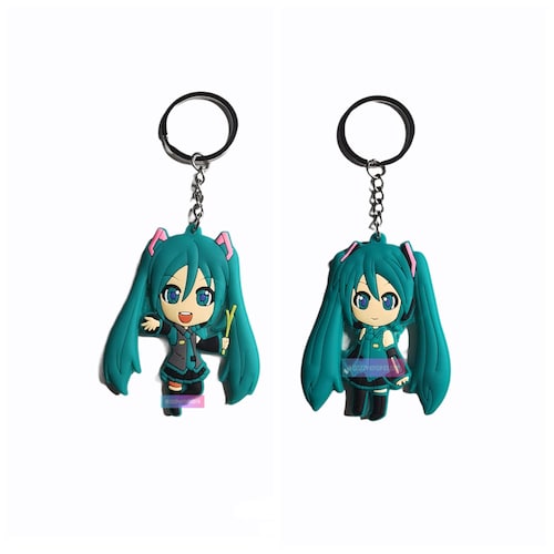 Hatsune Miku Keychain Miku Keyring - Etsy