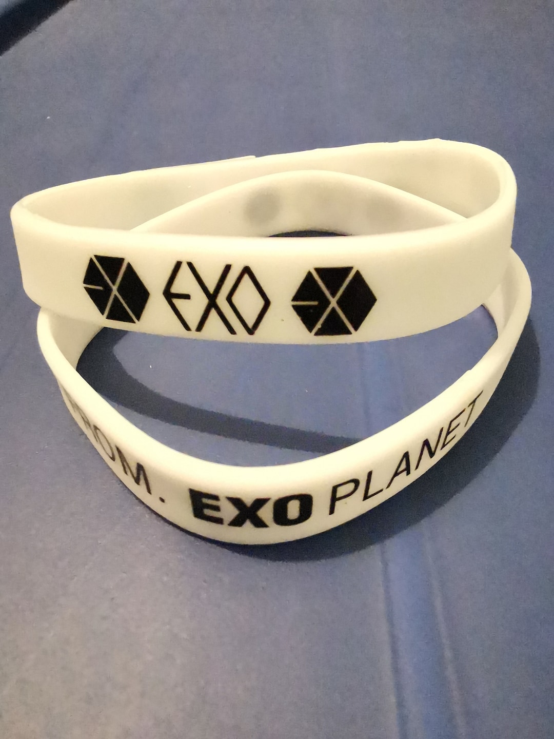 1pcs Exo Bracelet Ikon Bracelet Rubber Bracelet Kpop Bracelet - Etsy