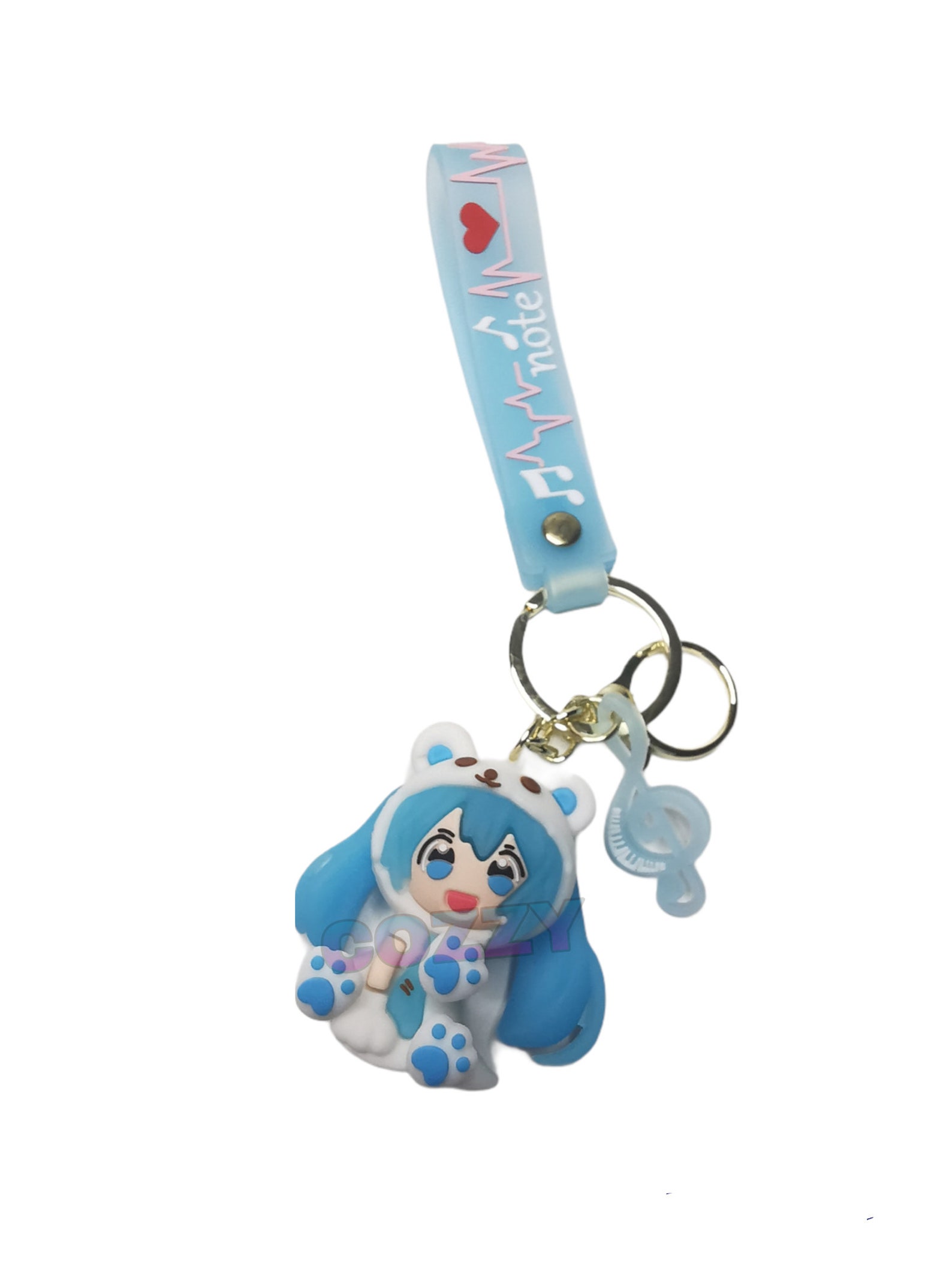 Hatsune Miku Keychain Miku Keyring - Etsy