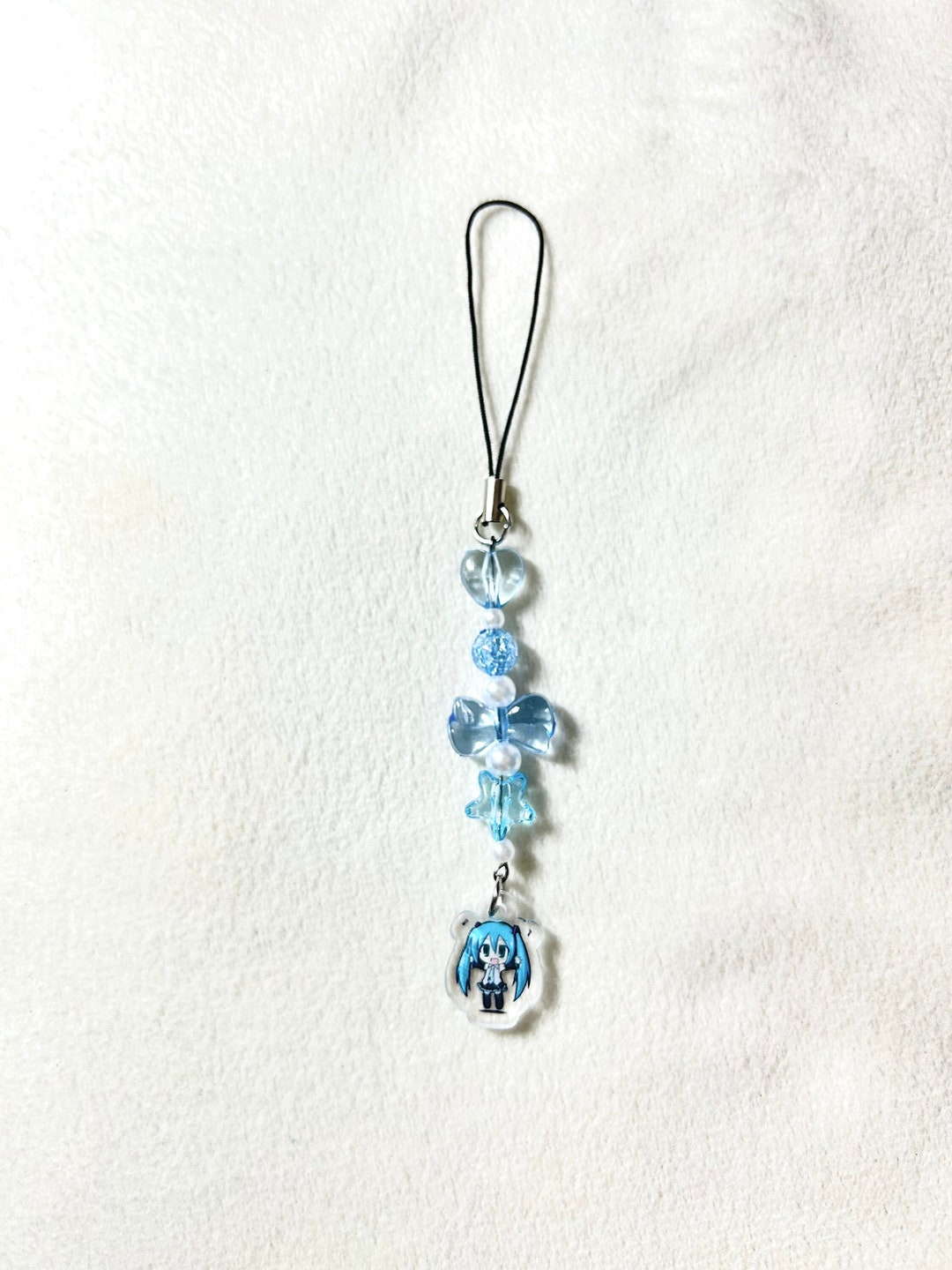 Hatsune Miku Phone Strap Hatsune Miku Keychain Keyring Anime Keychain ...