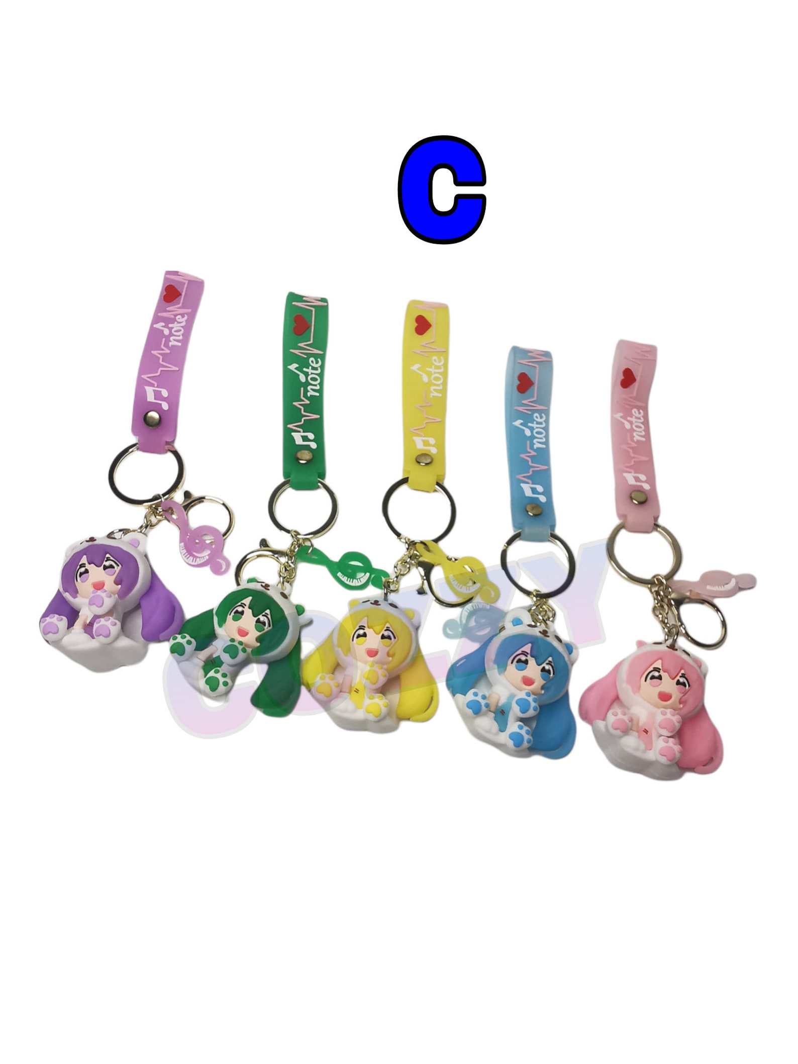 Hatsune Miku Keychain Miku Keyring - Etsy