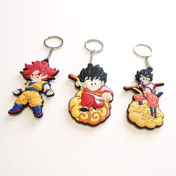 Goku Keychain - Etsy