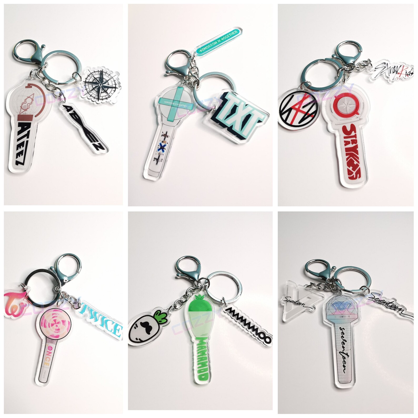 Kpop Keychain Stray Kids Keychain Ateez Keychain Mamamoo - Etsy