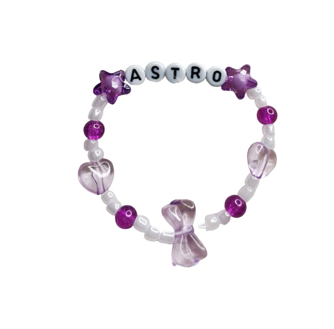 Astro Bracelet Kpop Bracelet Beaded Bracelet - Etsy