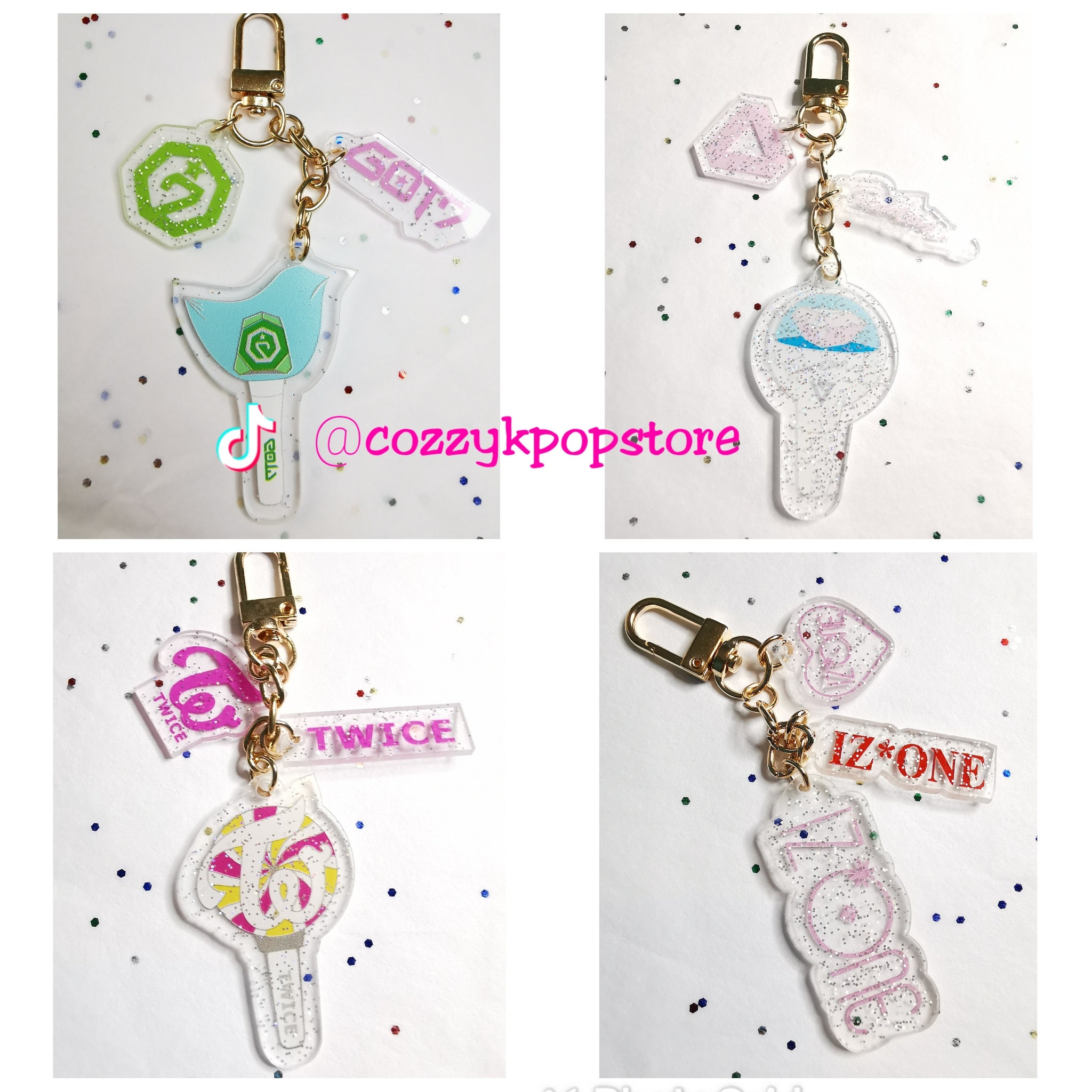 Twice Exo Got7 Seventeen Izone Keychain Keyring Got7 Keychain | Etsy