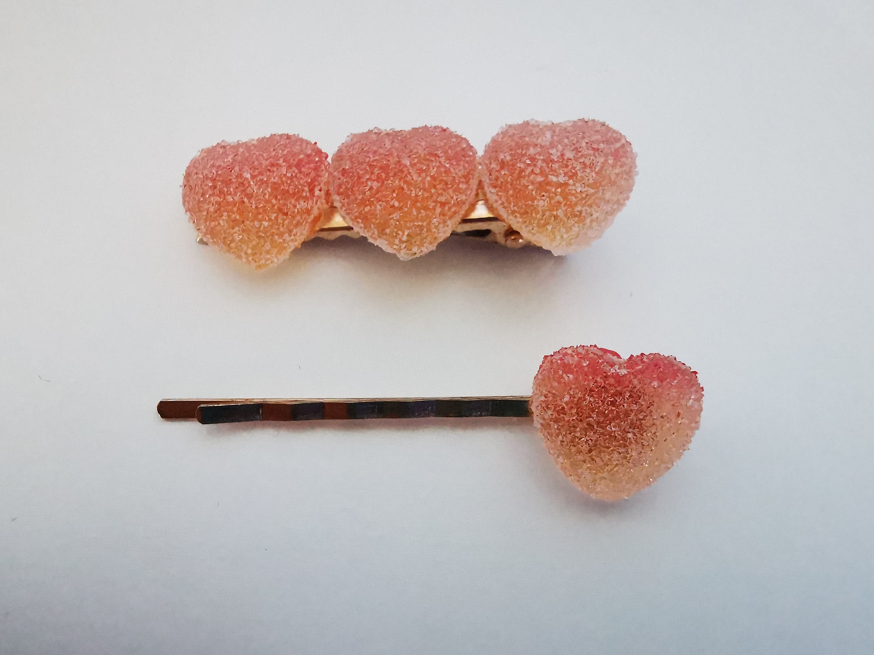 Heart Hair Clip Set Stars Hair Clip Stars Hairpin-set Heart - Etsy