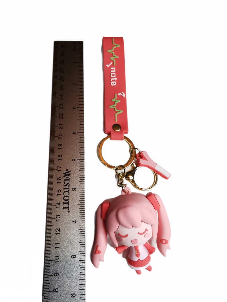 Hatsune Miku Keychain Miku Keyring | Etsy