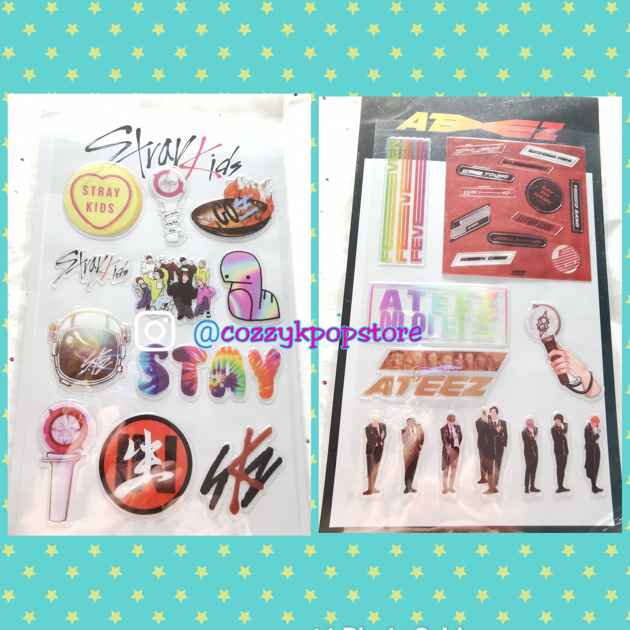 Sticker Stray Kids Ateez Stray Kids Sticker Ateez Sticker - Etsy