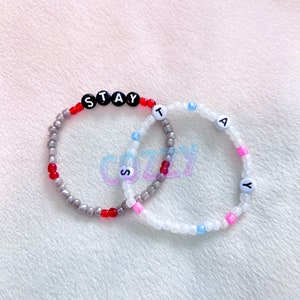 Lee Know Inspired Bracelets Kpop Bracelets Stray Kids Bracelets Skz - Etsy