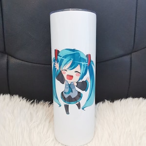 Hatsune Miku Tumbler Hatsune Miku Cup Thermos Anime Tumbler - Etsy