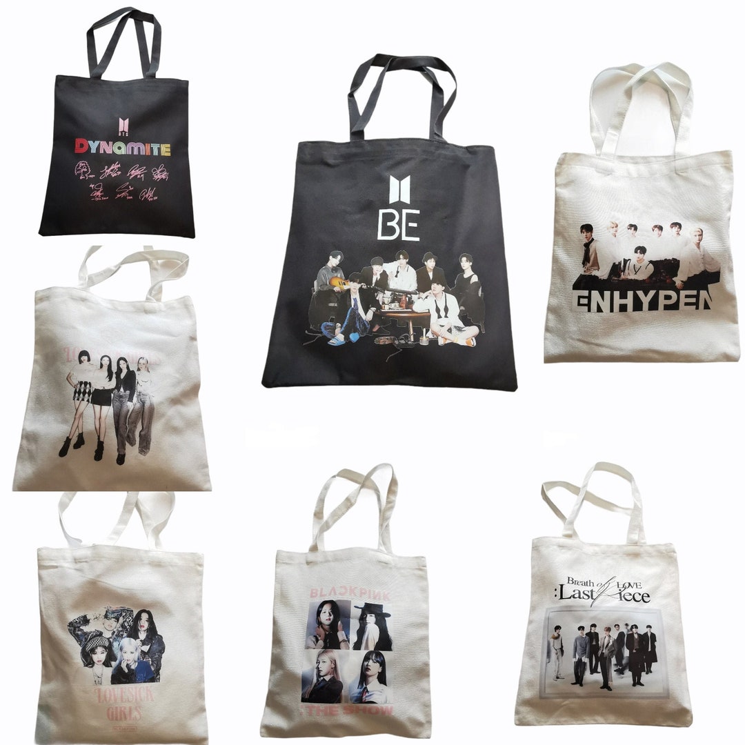 Kpop Tote Bag Totebag Got7 Enhypen Bts Bag Shoulder Bag - Etsy
