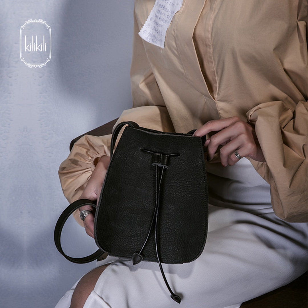 Leather Shoulder Bag, Top Layer Leather Shoulder Bag, Crossbody Sling ...