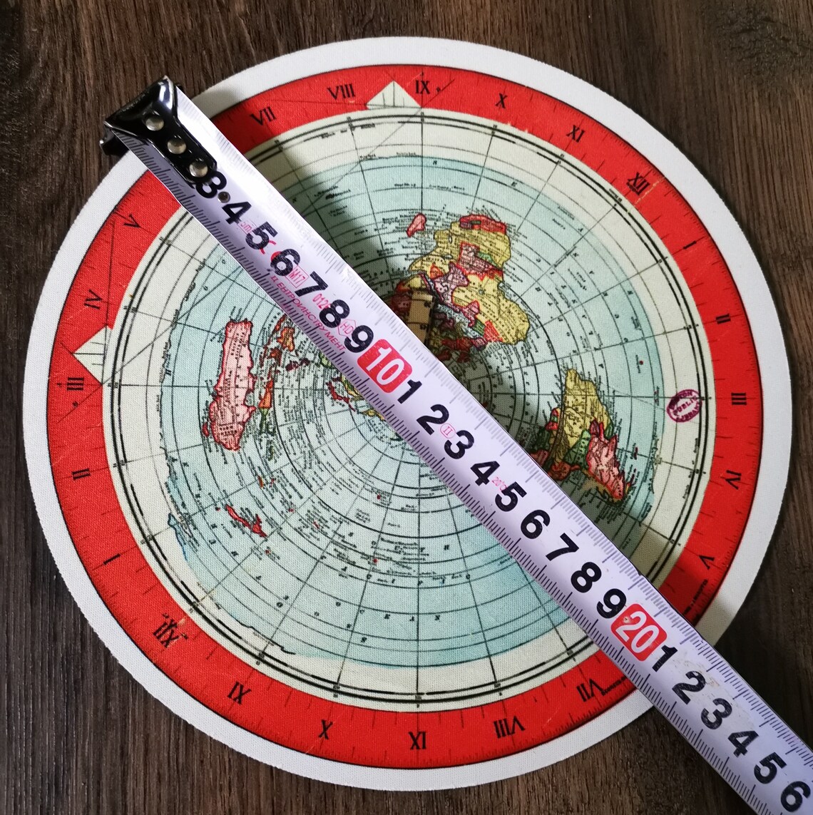 Gleason's New Standard Map of the World 1892 Flat Earth - Etsy UK