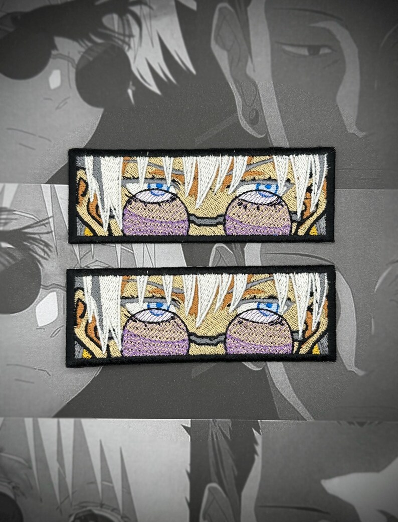 Jujutsu Kaisen Inspired Satoru Gojo Embroidery Patch - Etsy UK