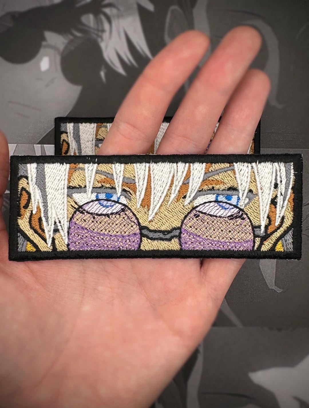 Jujutsu Kaisen Inspired Satoru Gojo Embroidery Patch - Etsy UK
