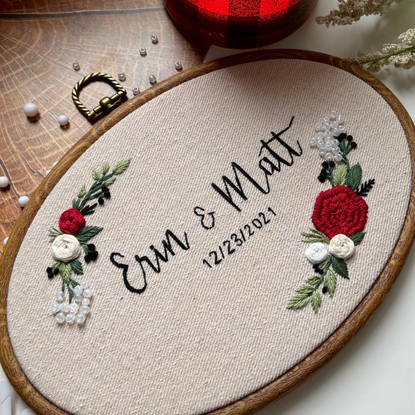 Wedding Embroidery - Etsy
