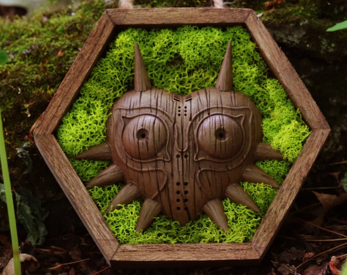The Legend of Zelda : Majora's Mask | Hand Painted With Wood Grain ...