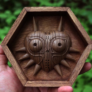 The Legend of Zelda : Majora's Mask | Hand Painted With Wood Grain ...