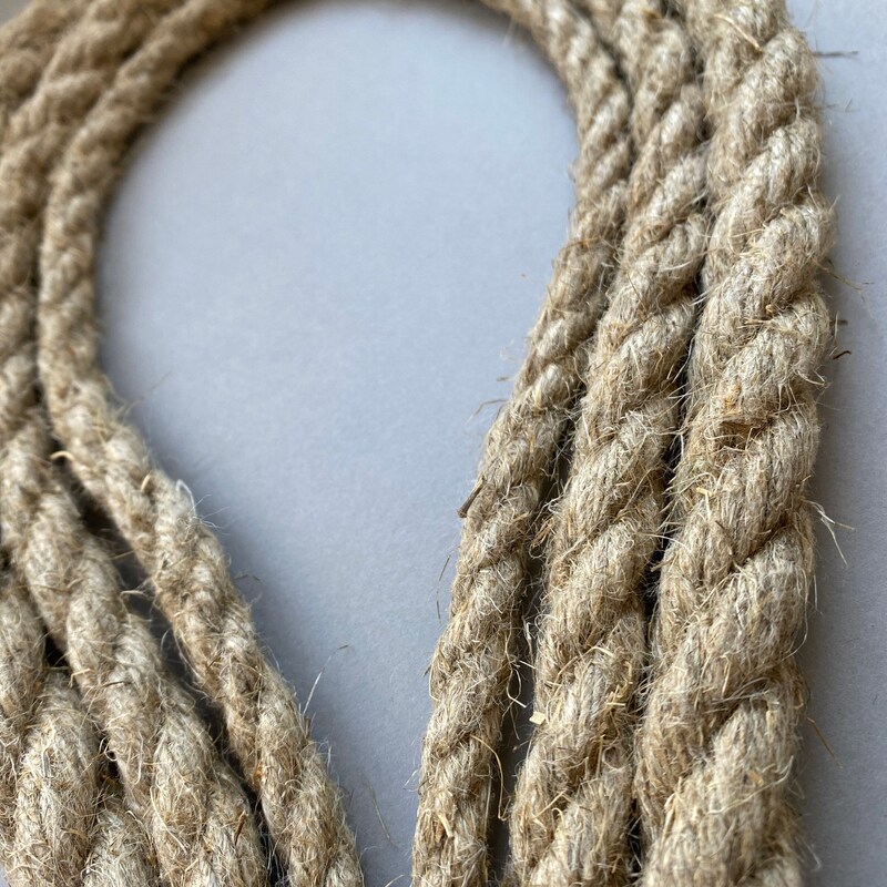 Linen Rope - Etsy
