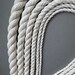 Twisted Cotton Rope Macramé Crafting Cord Triple Strand Natural White ...