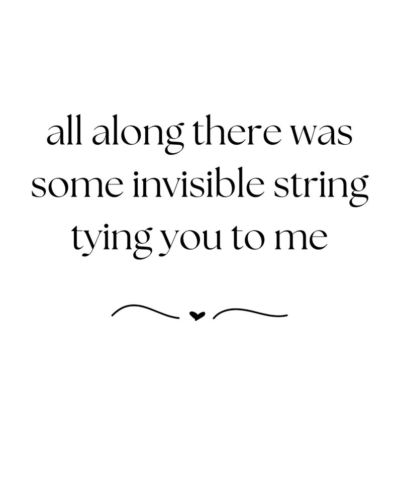 Taylor Swift Prints Invisible String Folklore Minimalist Wall Art - Etsy