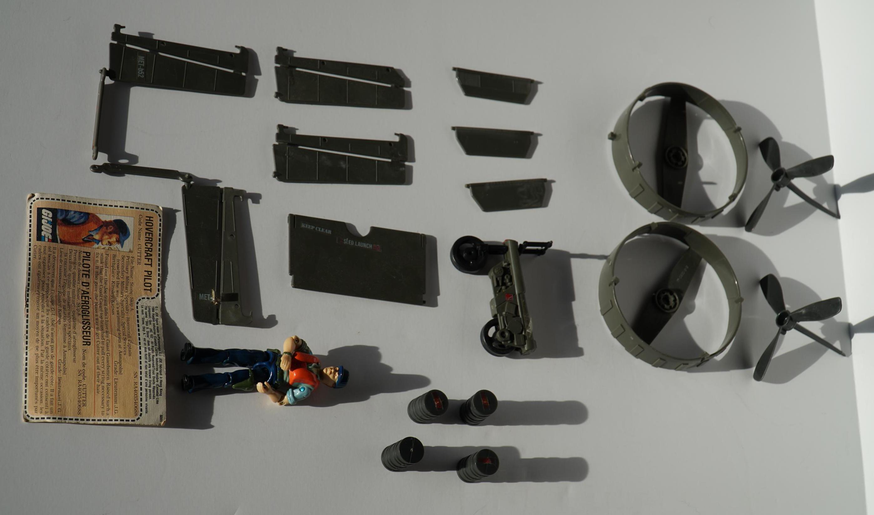 Vintage Killer W.H.A.L.E. W/ Cutter Action Figure G.I. Joe 1984 ...