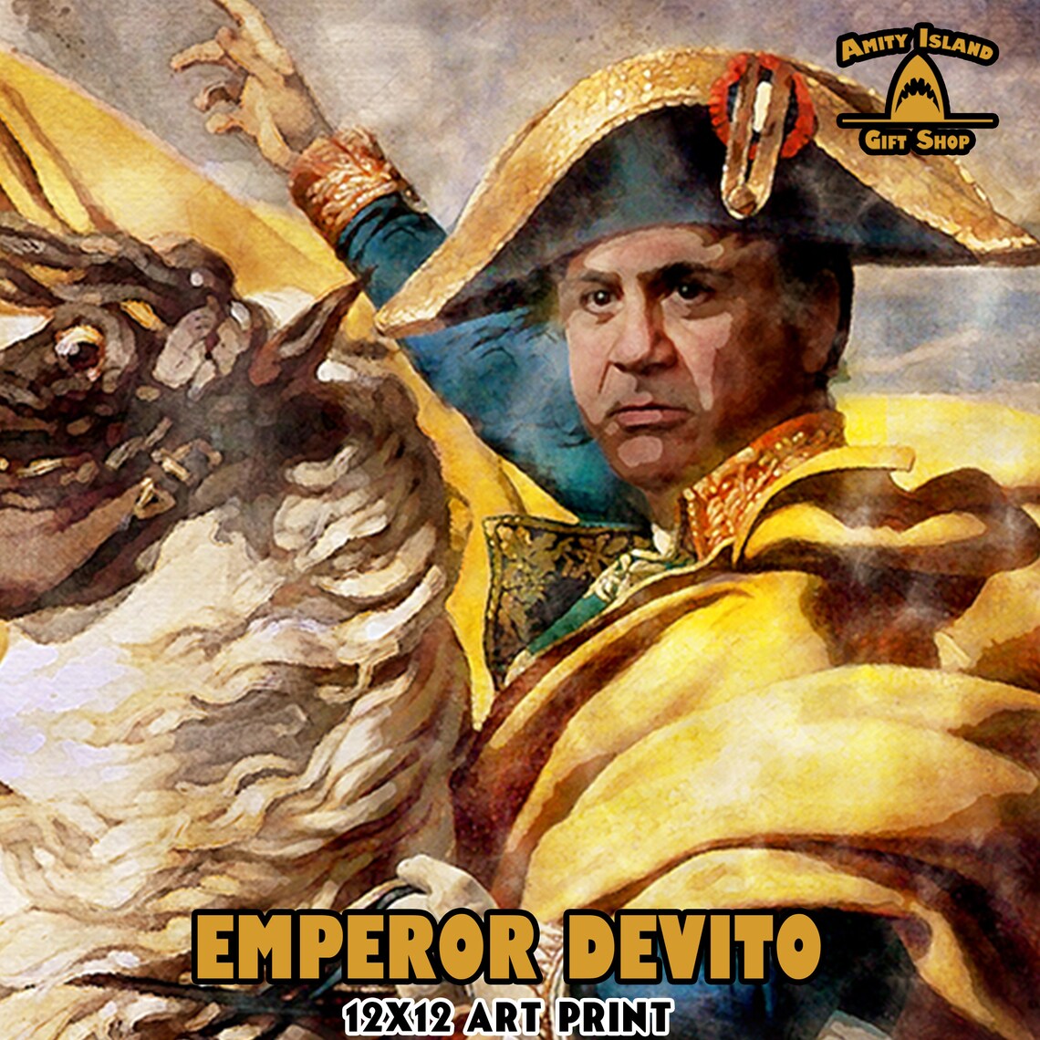 Emperor Devito Danny Devito as Napoleon 12x12 Print - Etsy