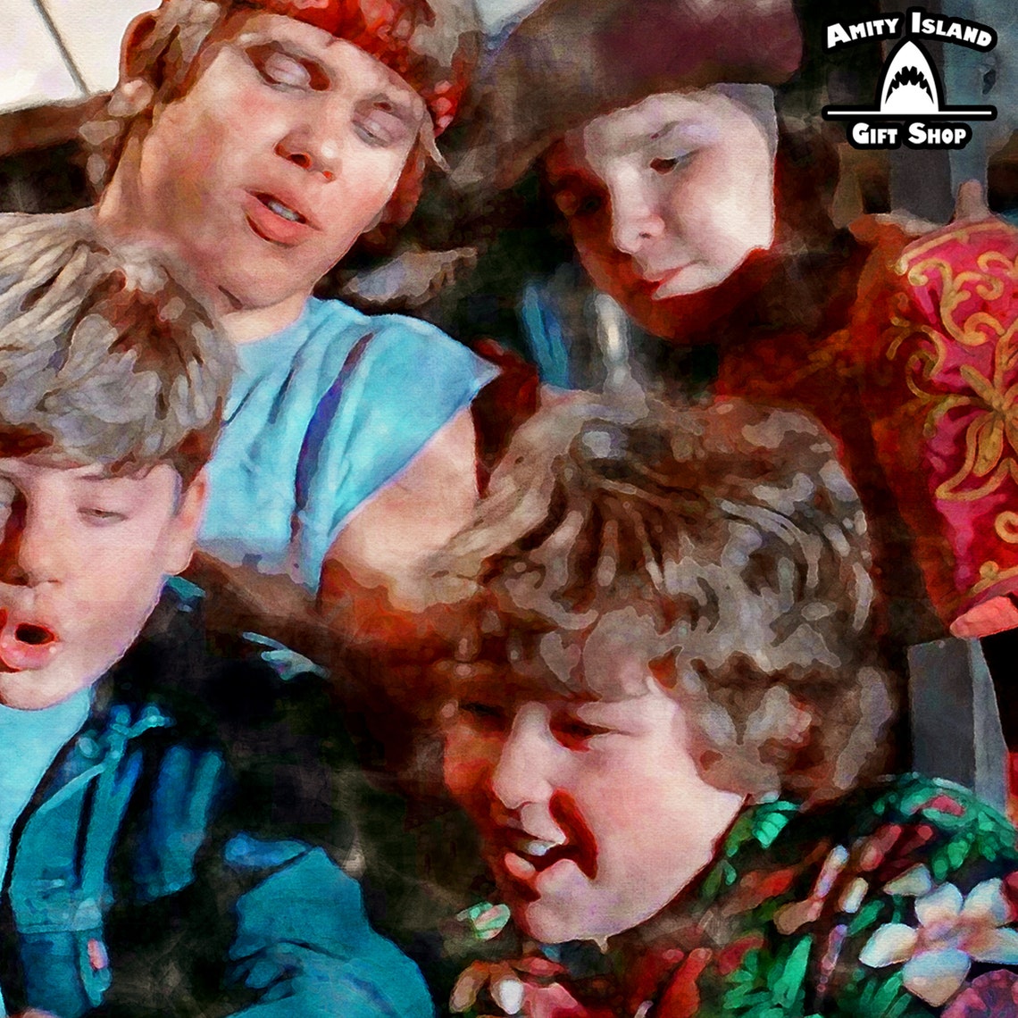 Willy's Map the Goonies Inspired Art Print 80s Movie - Etsy