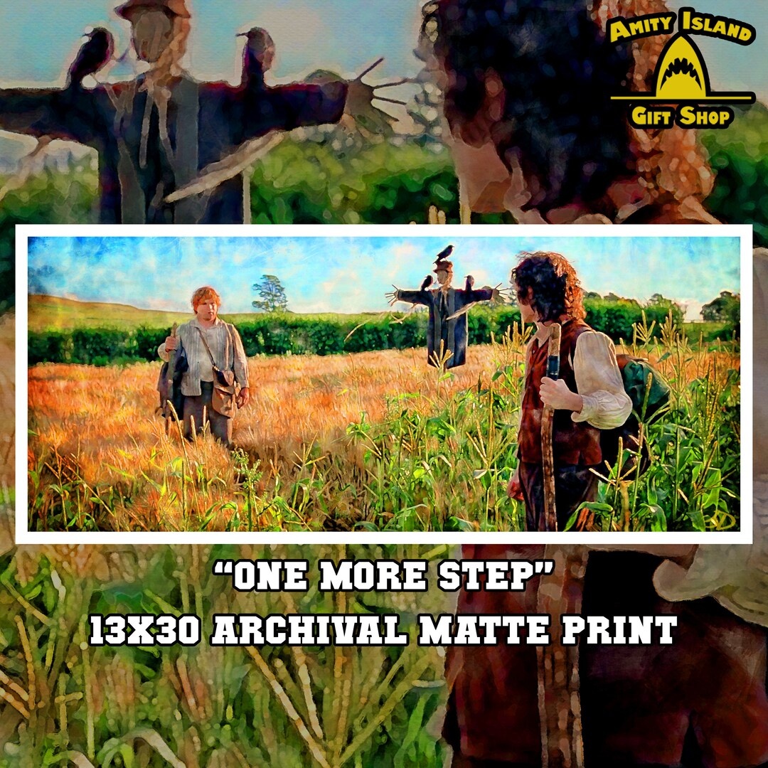 One More Step - Lord of the Rings Inspired 13x30 Archival Matte Art ...