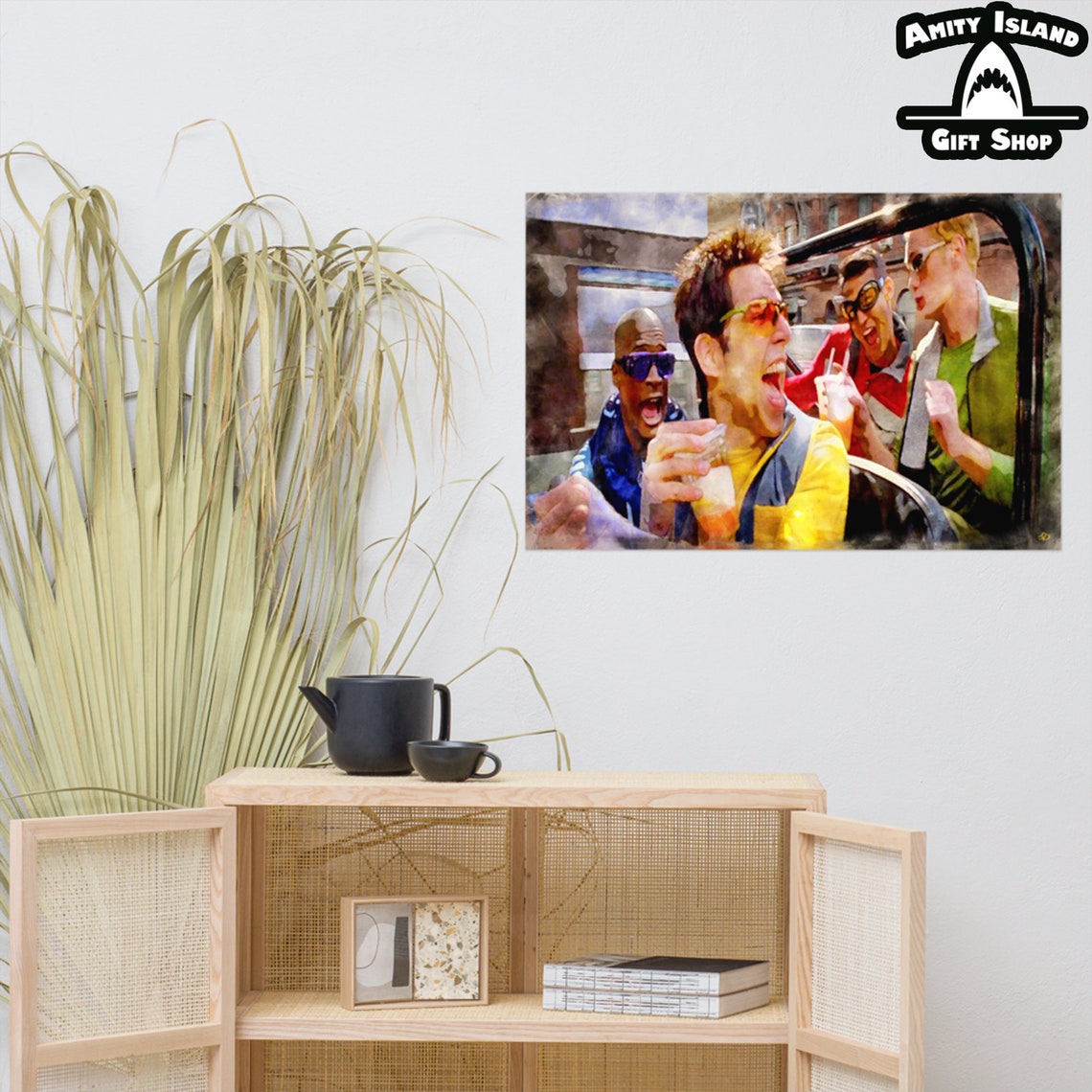 Zoolander Orange Mocha Frappuccino Wall Print / Ben Stiller / | Etsy