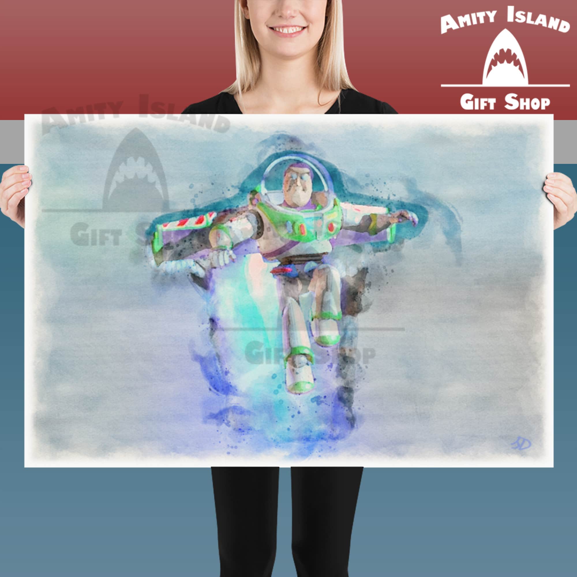 Buzz Lightyear To Infinity And Beyond Poster