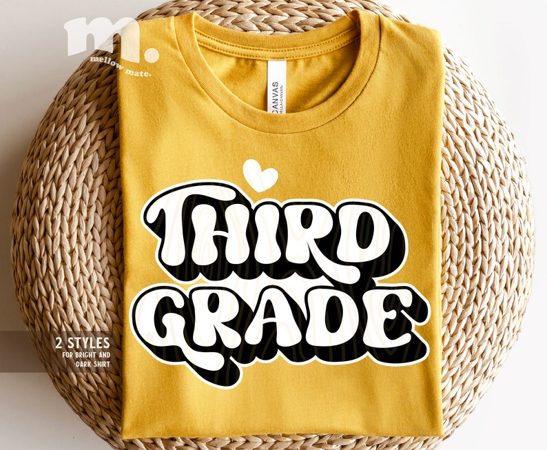 Third Grade SVG, 3rd Grade Svg, Team Third Grade Svg, 3rd Grade Teacher ...