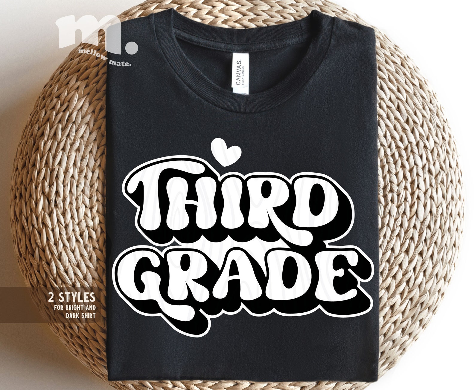 Third Grade Teacher Team SVG, School Shirts (digital Download) - Etsy