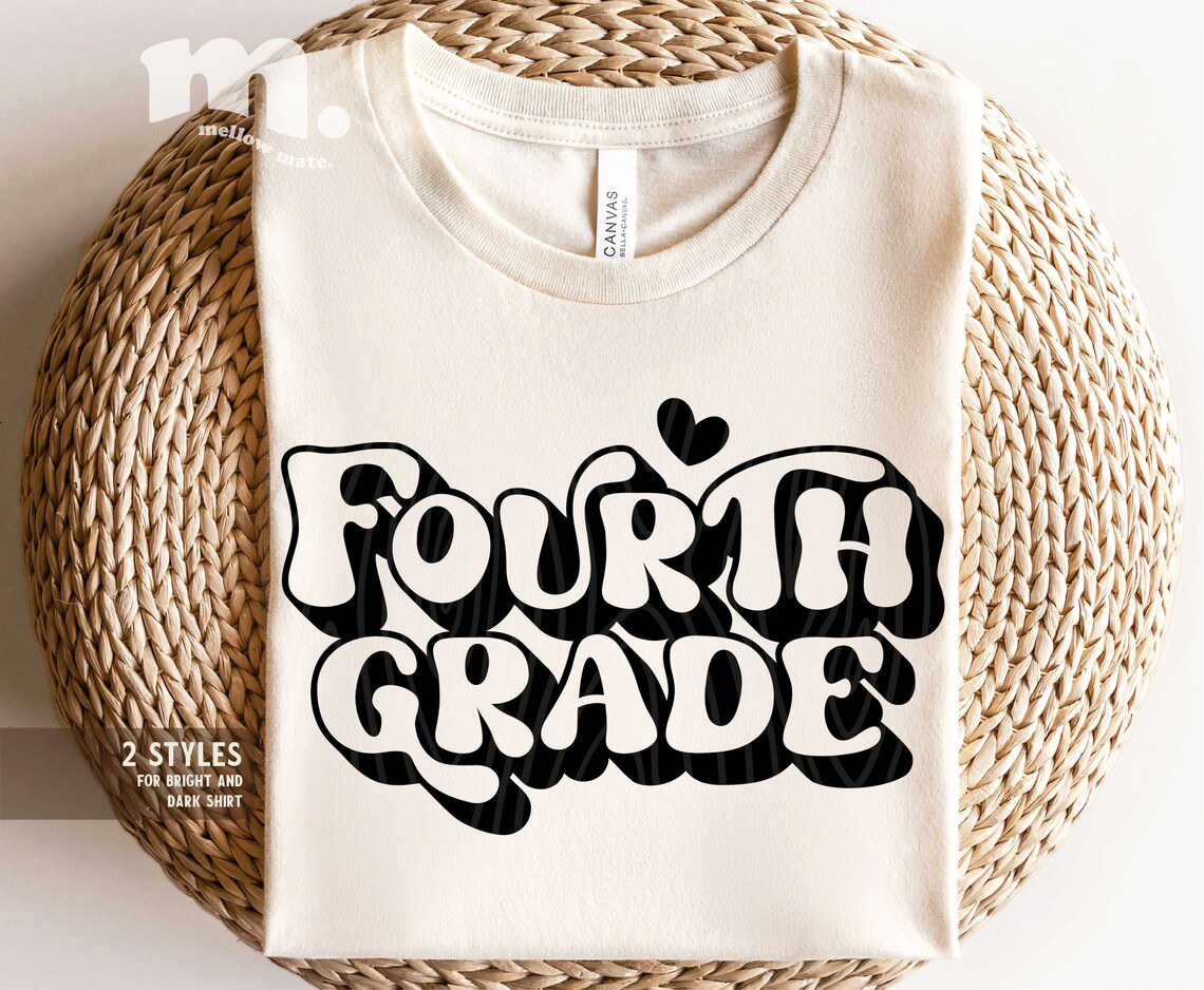 Fourth Grade SVG, 4th Grade Svg, Team Fourth Grade Svg, 4th Grade ...