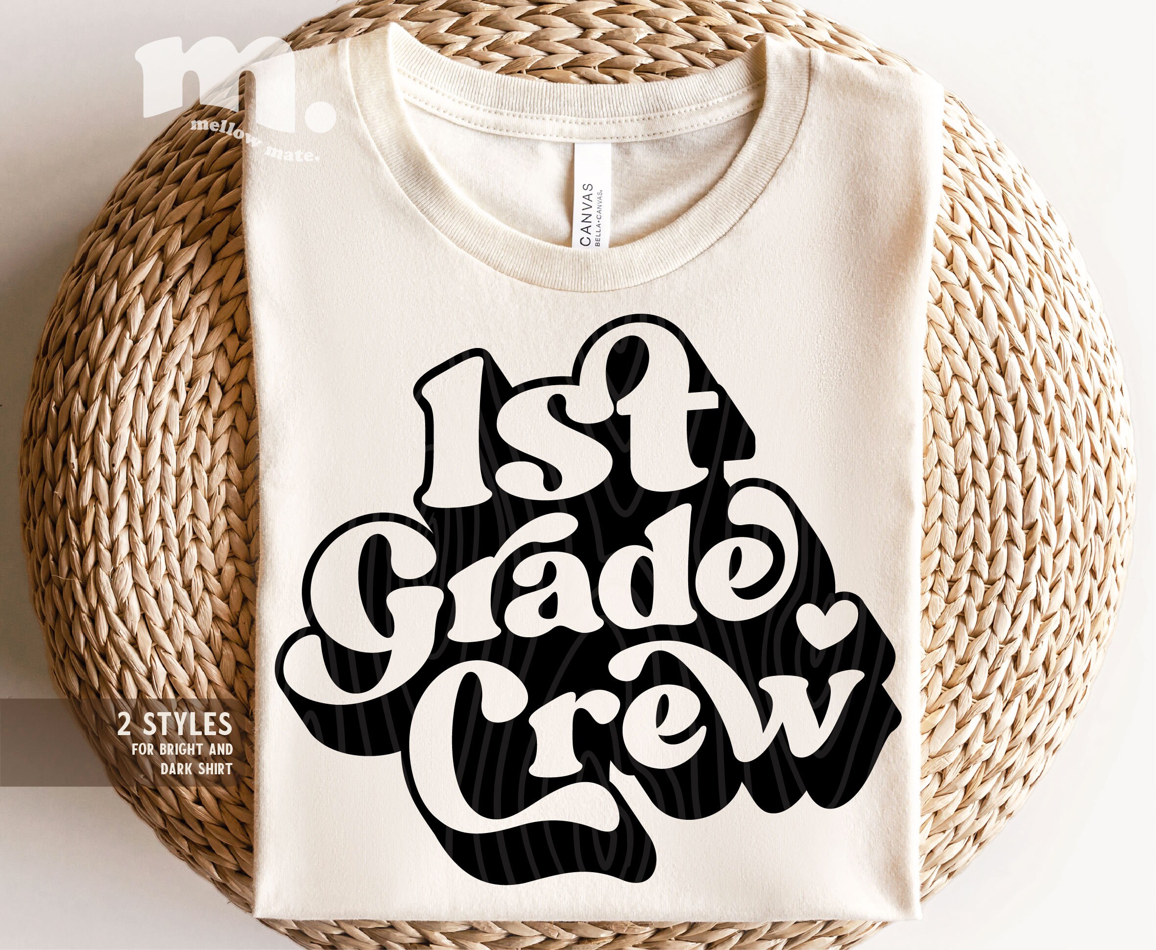 First Grade Crew SVG 1st Grade Svg Team First Grade Svg 1st - Etsy