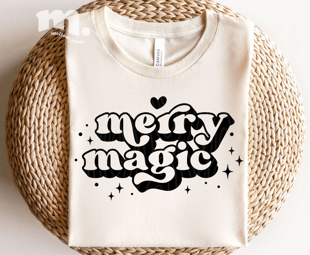 Merry Magic Christmas SVG, Holiday PNG, Family Time (digital Download ...