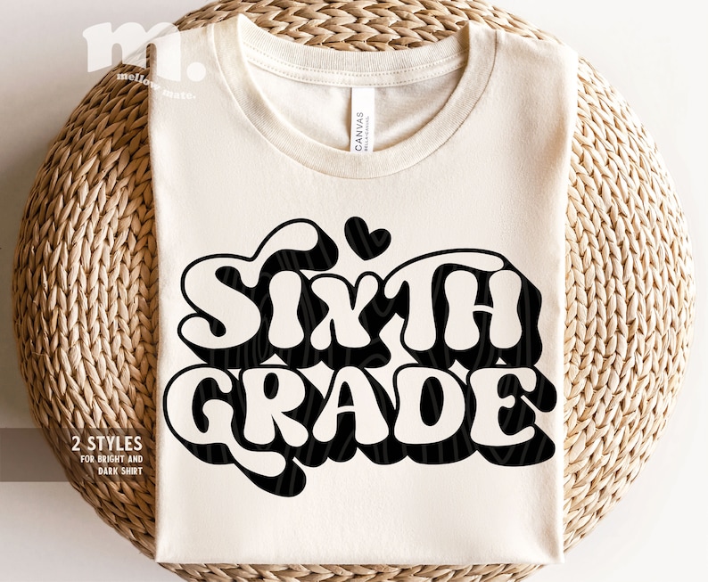 Sixth Grade SVG, 6th Grade Svg, Team Sixth Grade Svg, 6th Grade Teacher ...