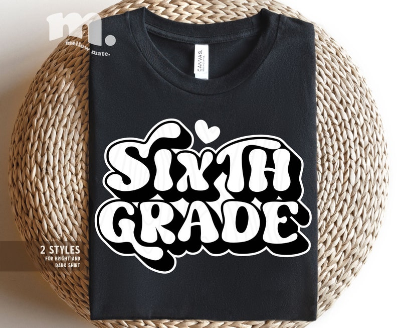 Sixth Grade SVG, 6th Grade Svg, Team Sixth Grade Svg, 6th Grade Teacher ...