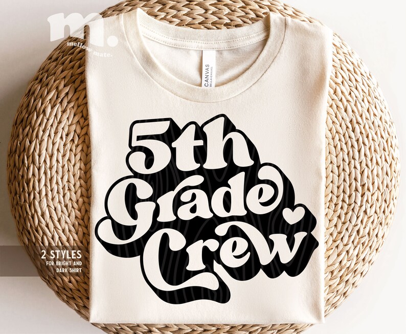 5th Grade Crew SVG, Fifth Grade Svg, 5th Grade Svg, Team Fifth Grade ...