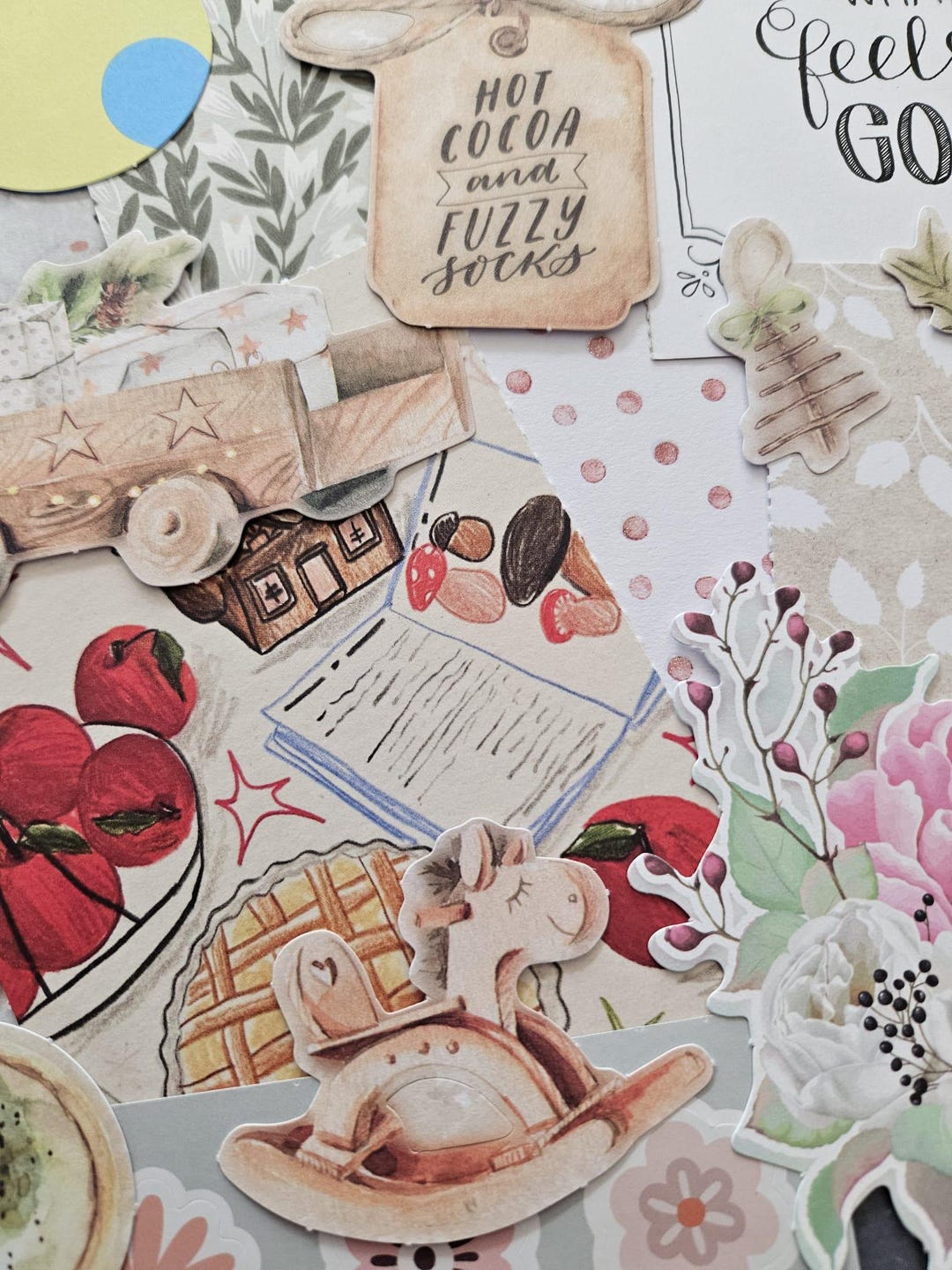 Winter Junk Journal Ephemera | Mystery Paper Grab Bag | Scrapbooking ...