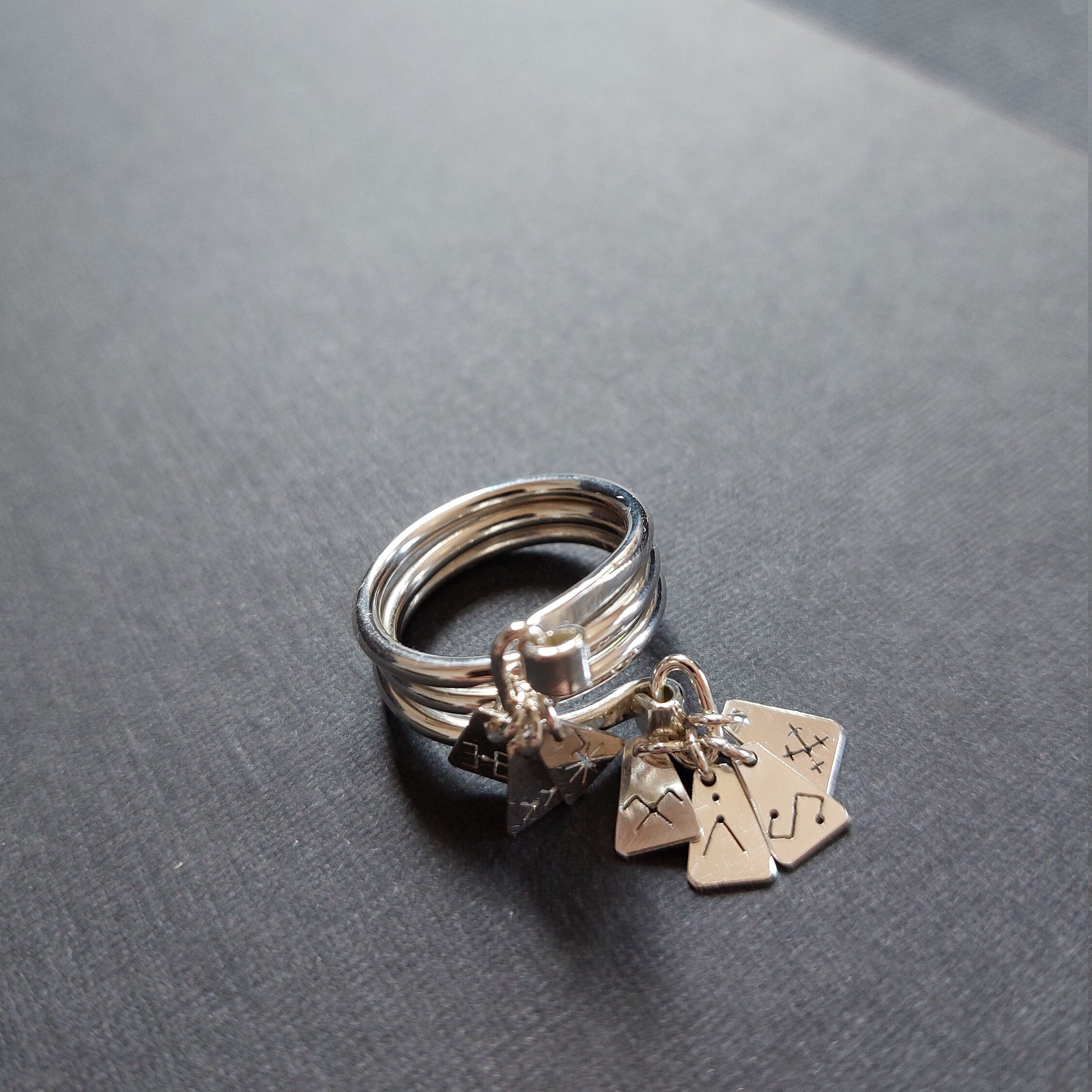 SHINY 7 DAY RING - Etsy