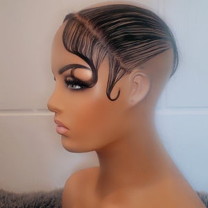 Dramatic Baby Hair Strip | HD Lace | Reusable Baby Hair - Etsy