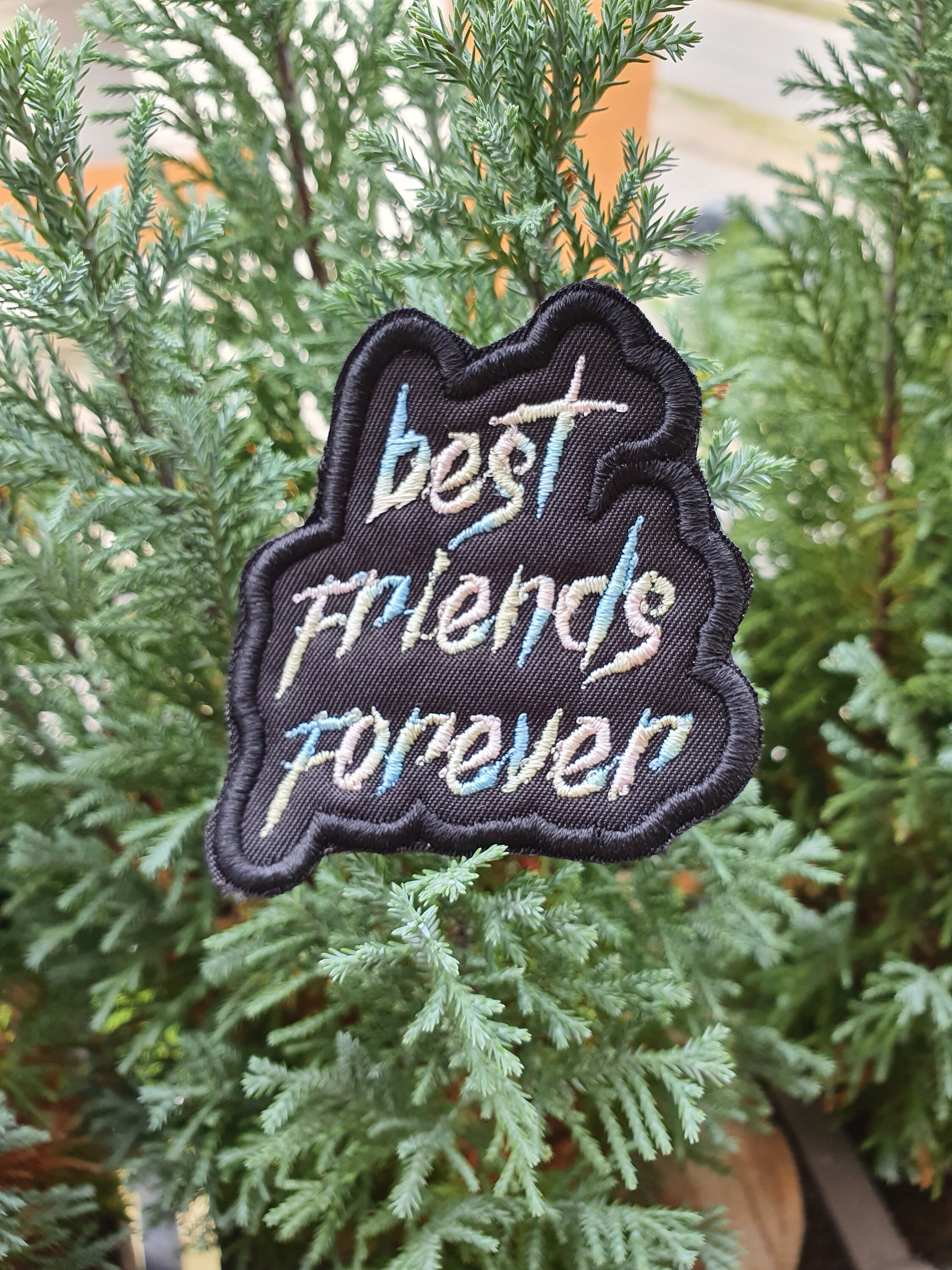 Best Friends Forever Patch, BFF Patch, Embroidered Decoration, Sew on ...