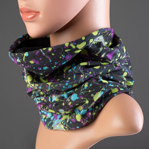 Merino Wool Neck Gaiter Tube Scarf - Etsy