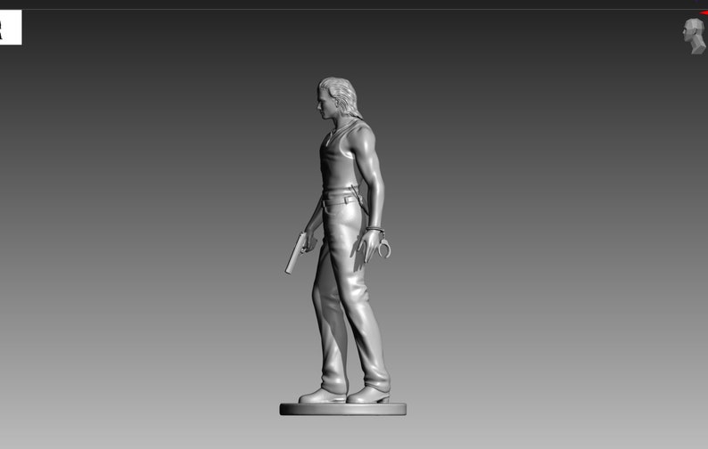 Billy Coen Resident Evil 0 STL 3D Print Model - Etsy