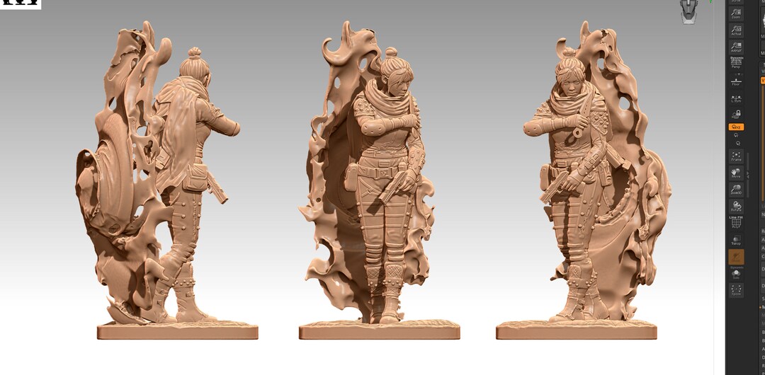 Apex Legends Wraith STL 3D Print Model - Etsy