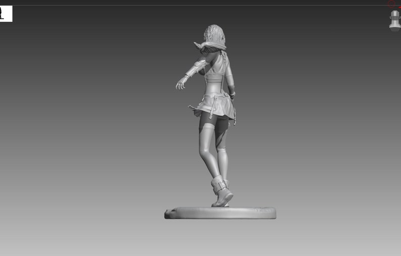Final Fantasy 7 Tifa Lockhart STL 3D Print Model - Etsy