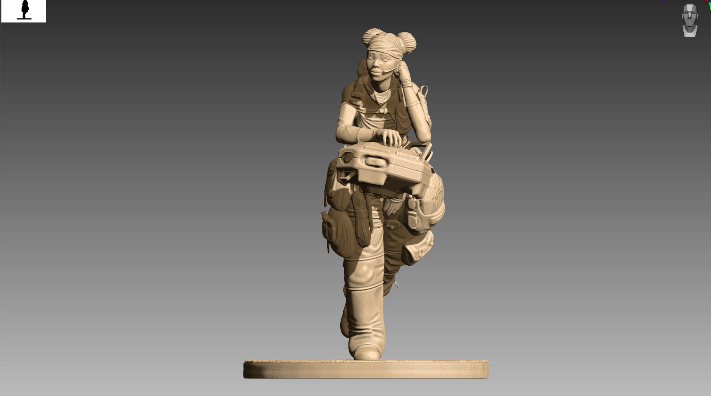 Apex Legends Lifeline STL 3D Print Model - Etsy