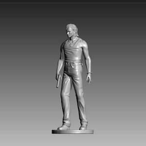 Billy Coen Resident Evil 0 STL 3D Print Model - Etsy