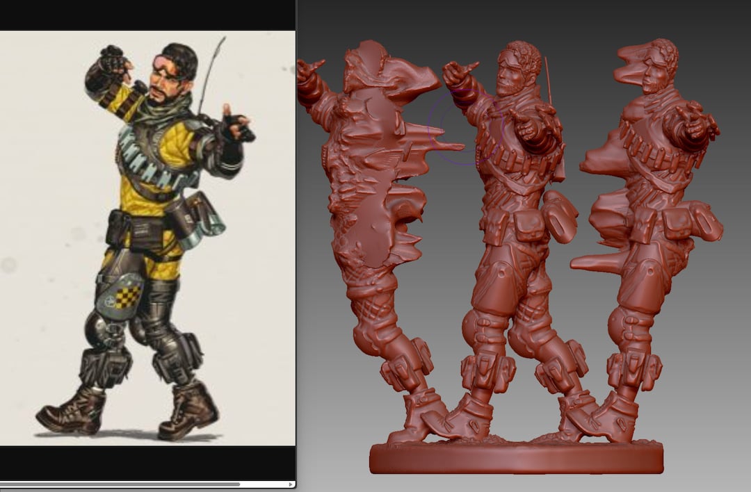 Apex Legends Mirage STL 3D Print Model - Etsy